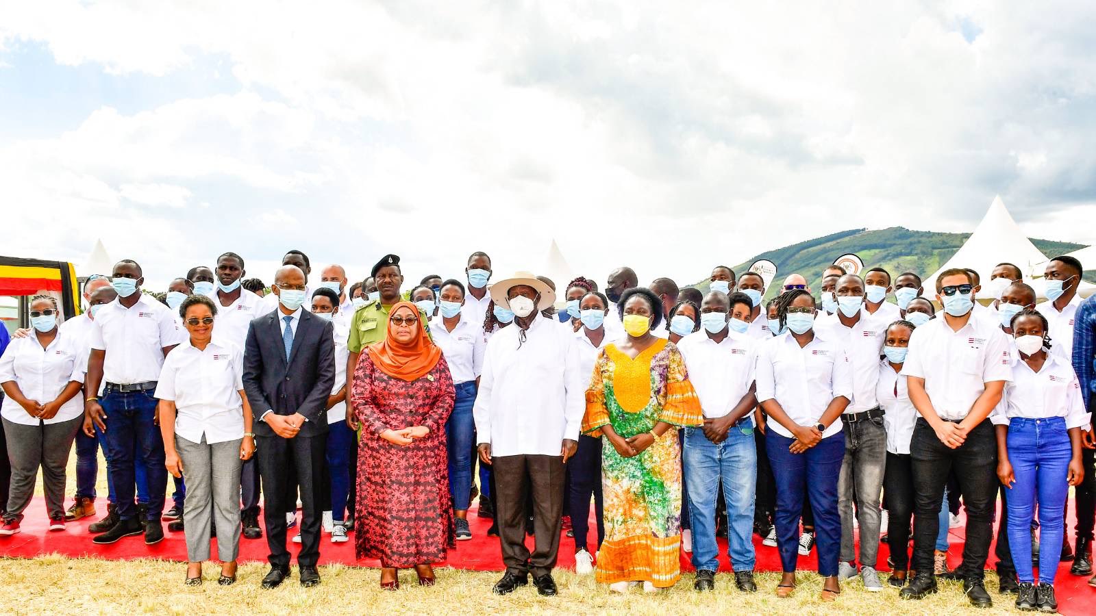 President Museveni and President Suluhu Commission 14MW Kikagati ...