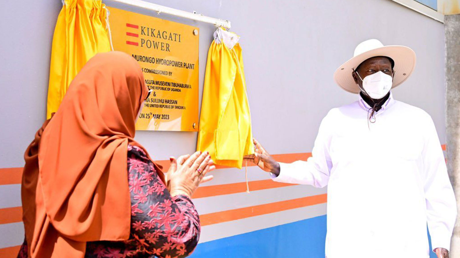 President Museveni and President Suluhu Commission 14MW Kikagati ...