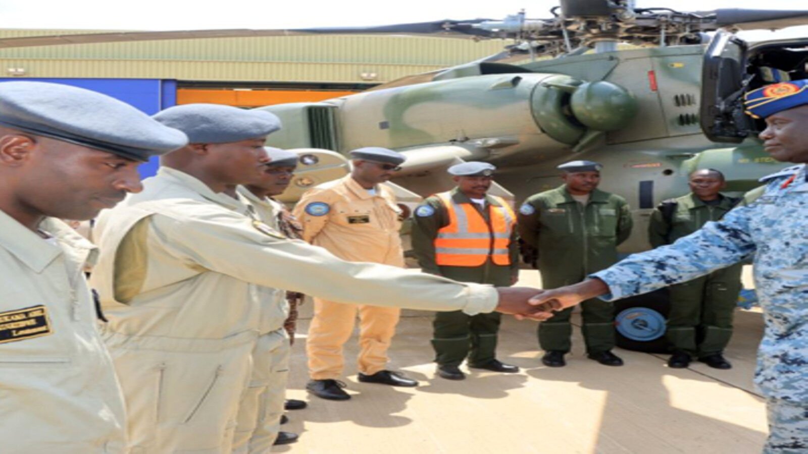 52 MI24 Helicopter Engineers And 28 Officers Graduate From Uganda Air ...